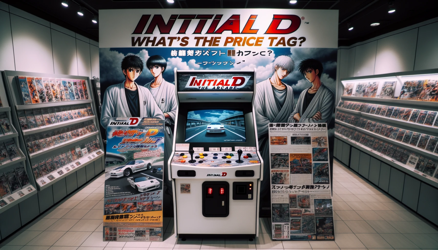 頭文字D the arcadeの筐体購入に必要な費用