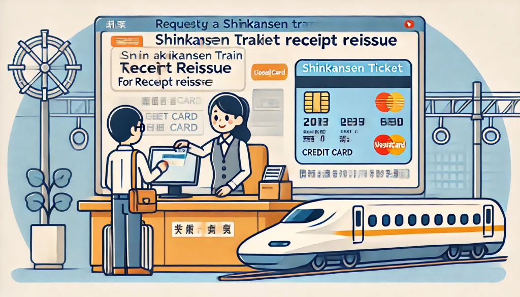 【新幹線】クレジットカードのご利用票は領収書の代わりになる？もらい忘れは後日でも再発行してもらえる？